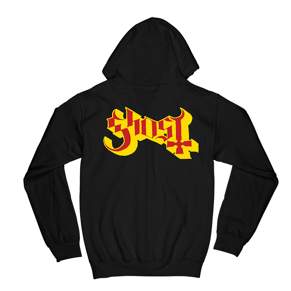 Split Face Zip Hoodie – Ghost Store