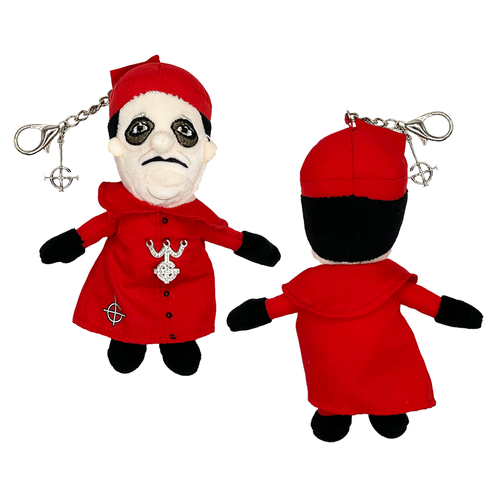 Cardinal Copia Plushie Keychain – Ghost Store