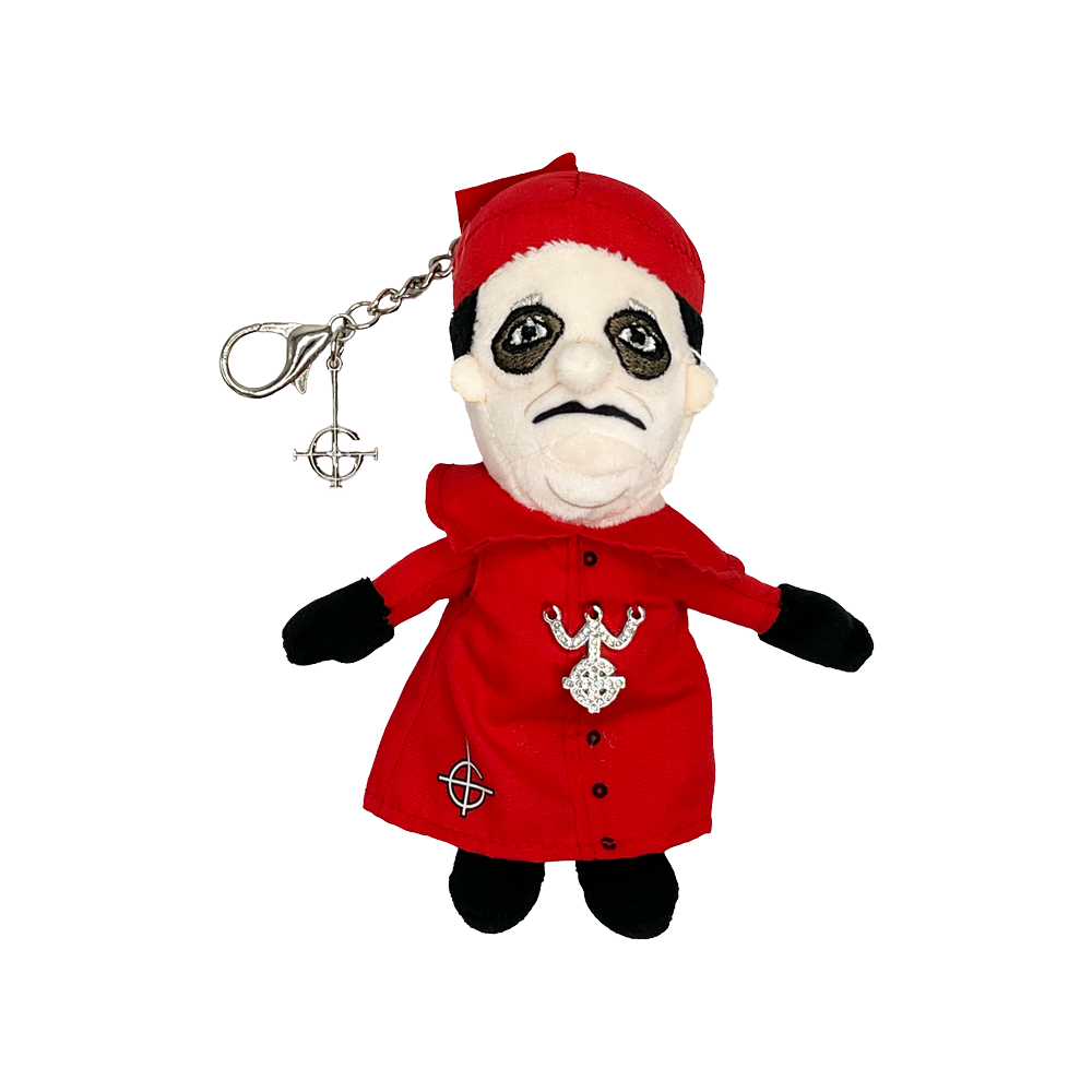 Cardinal Copia Plushie Keychain – Ghost Store