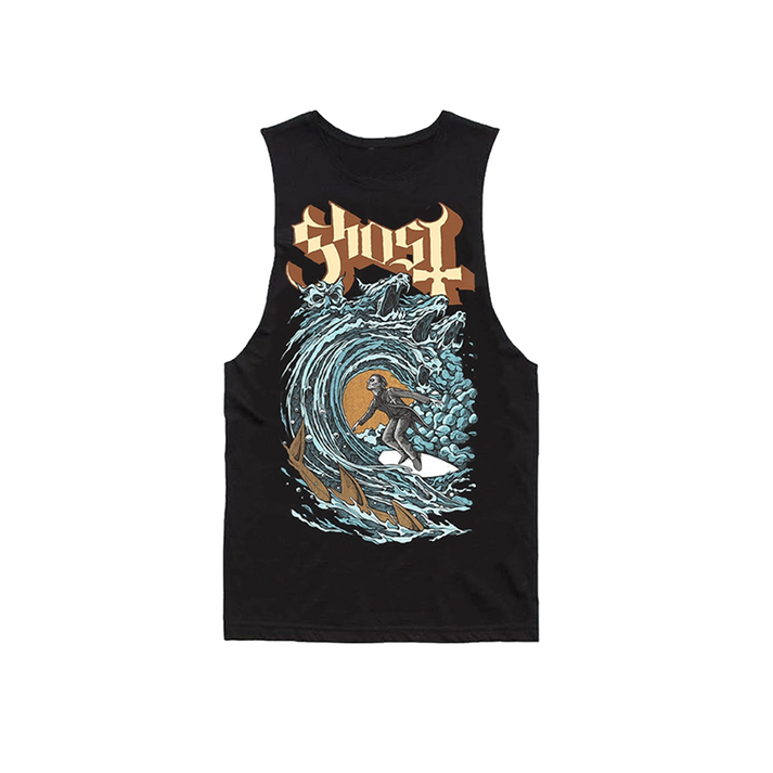 Papa Surf Muscle Tank – Ghost Store